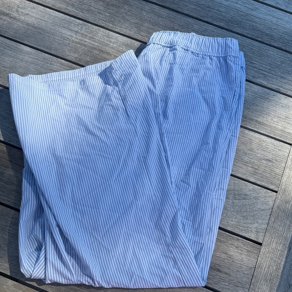 Hollister | Intimates & Sleepwear | Hollister Blue Striped Pajama Pants ...